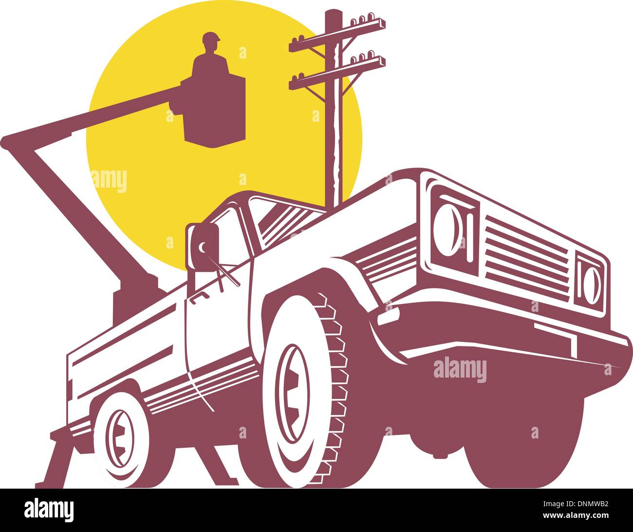 Electric picker Stock Vector Images - Alamy