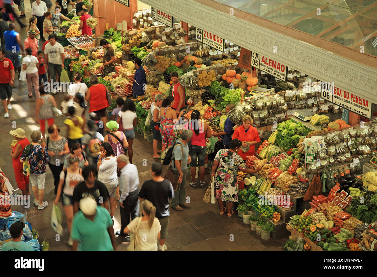 Brazil, Rio Grande do Sul, Porto Alegre, Mercado Publico (Public Market ...