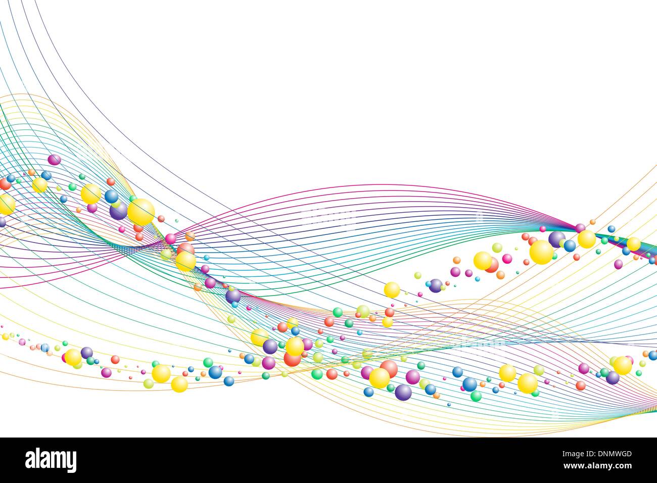 Colourful lines background on sea theme for design use Stock Vector ...