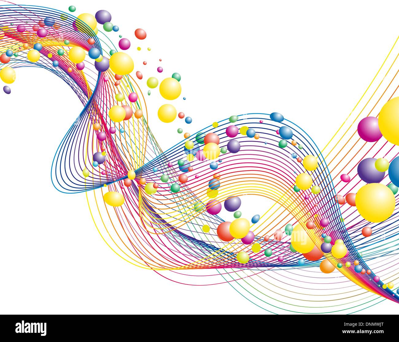 Colourful lines background on sea theme for design use Stock Vector ...