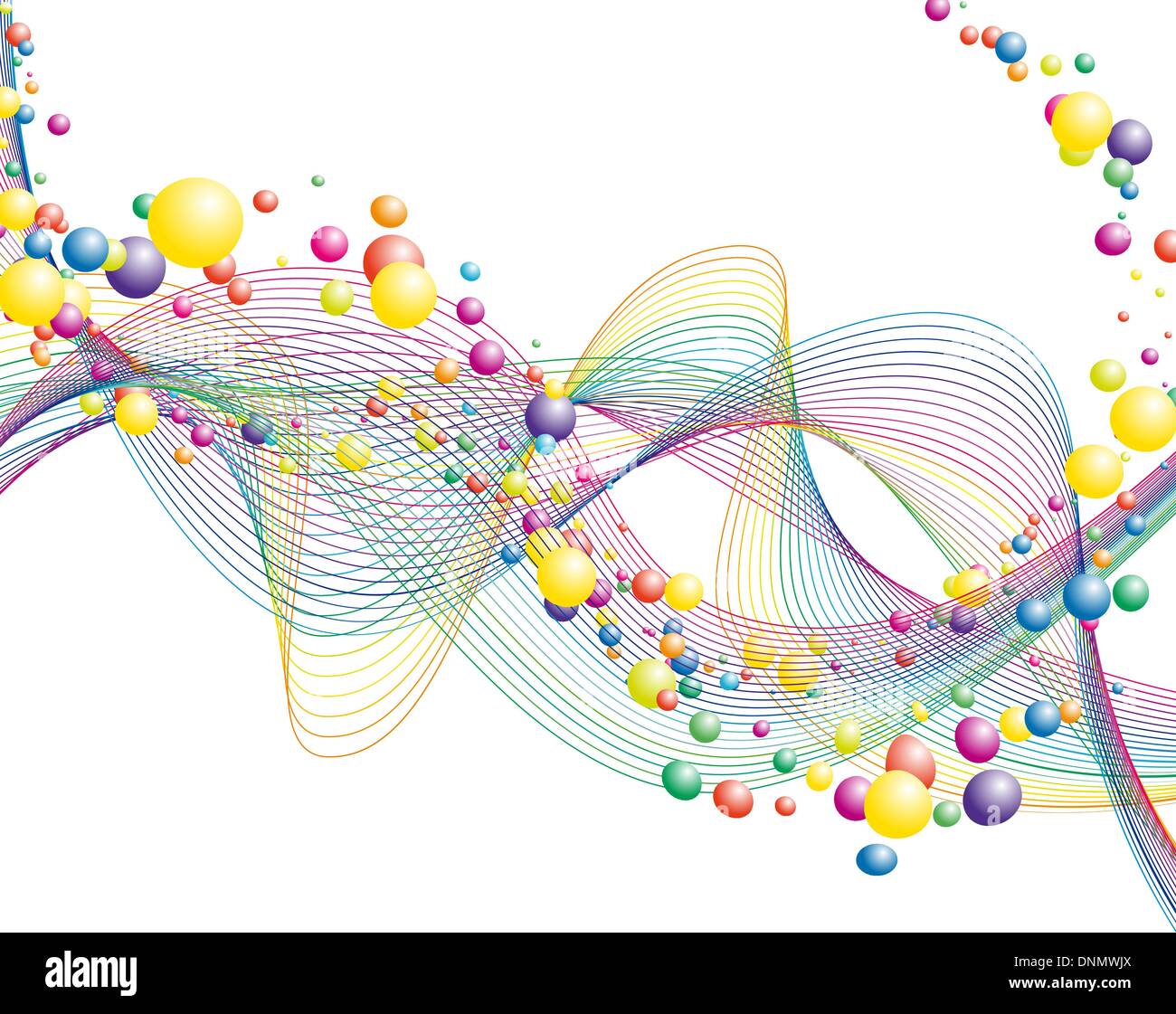 Colourful lines background on sea theme for design use Stock Vector ...