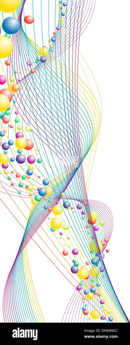 Colourful lines background on sea theme for design use Stock Vector ...