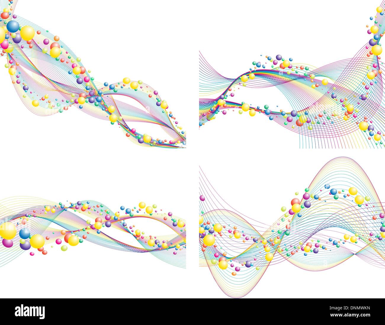 Colourful lines background on sea theme for design use Stock Vector ...