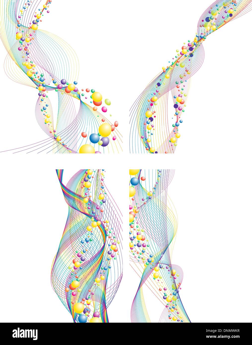 Colourful lines background on sea theme for design use Stock Vector ...