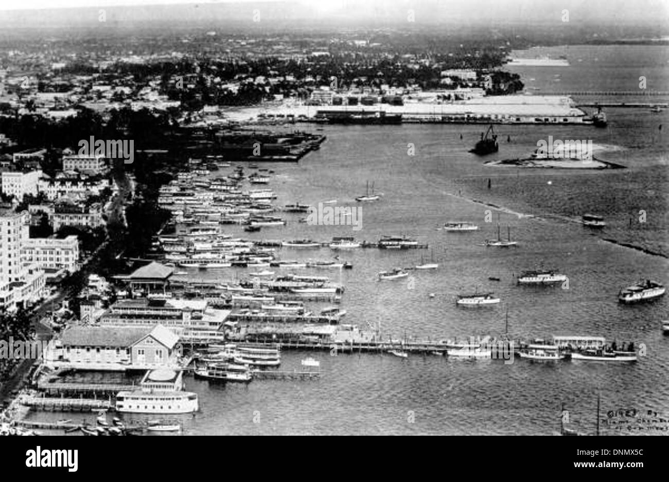 Aerial view historic downtown Black and White Stock Photos & Images - Alamy