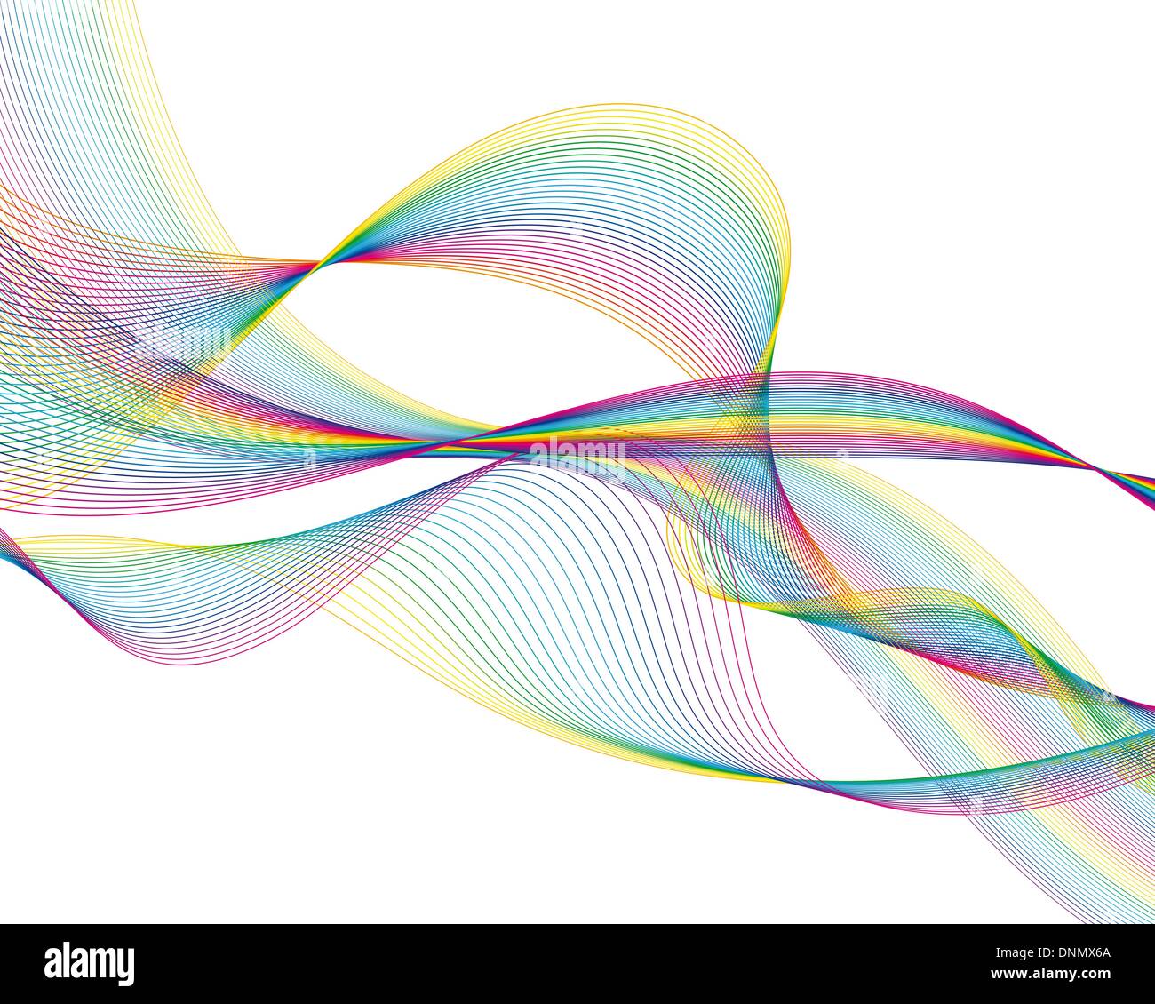Colourful lines background on sea theme for design use Stock Vector ...