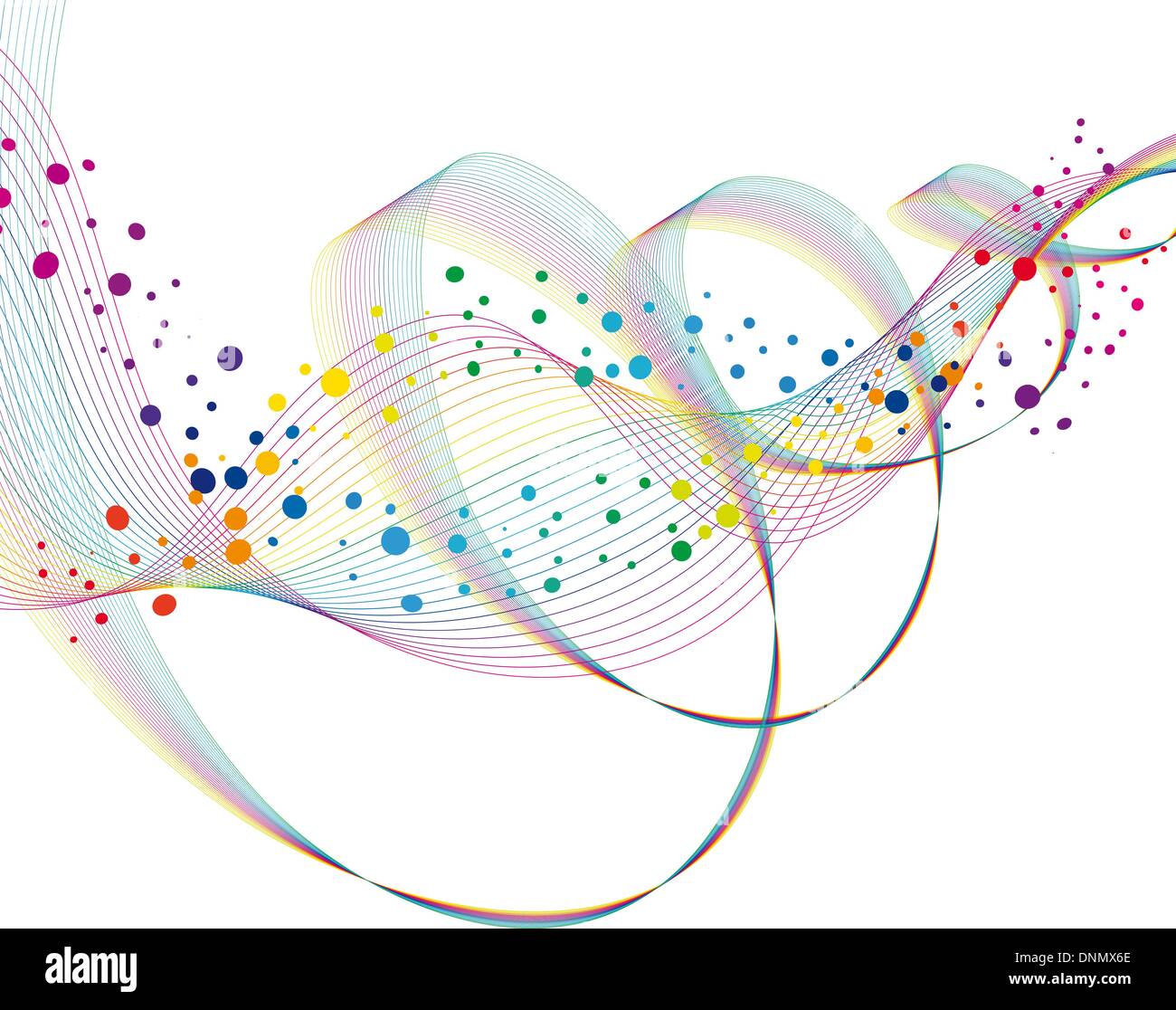 Colourful lines background on sea theme for design use Stock Vector ...