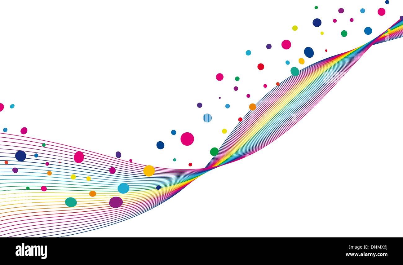 Colourful lines background on sea theme for design use Stock Vector ...