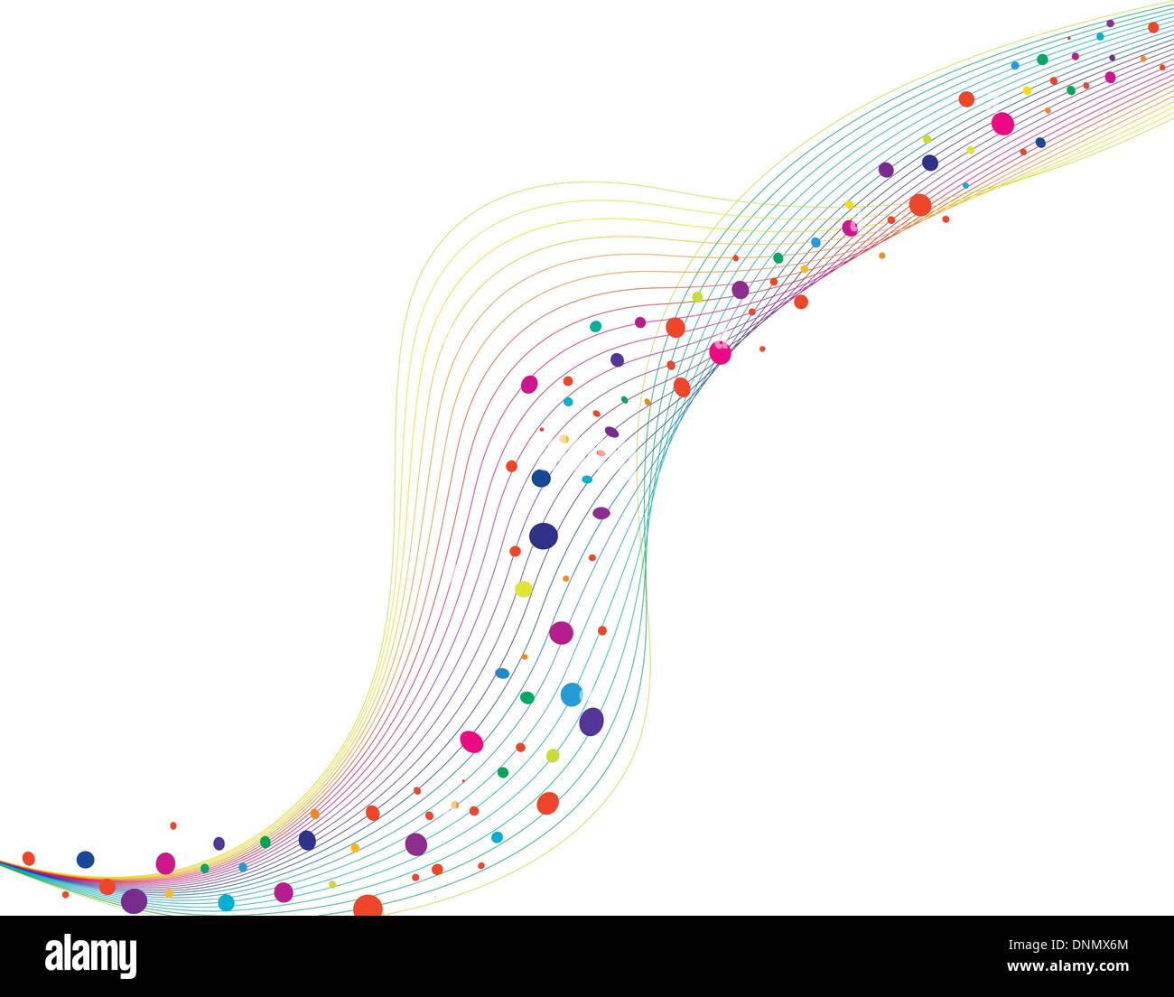 Colourful lines background on sea theme for design use Stock Vector ...