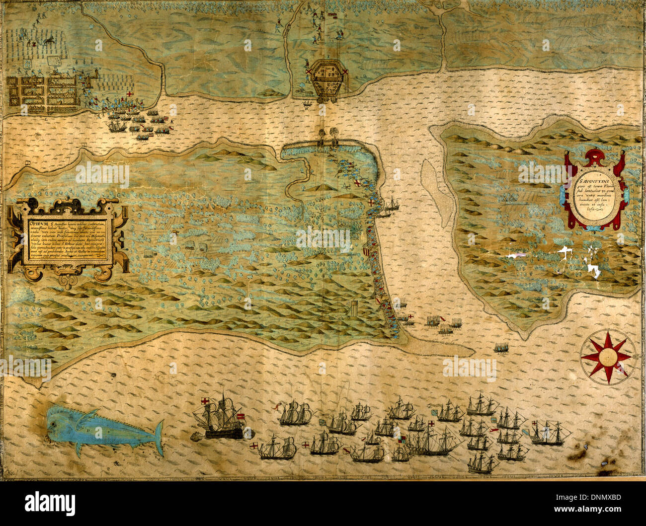 Raid on st augustine hi-res stock photography and images - Alamy