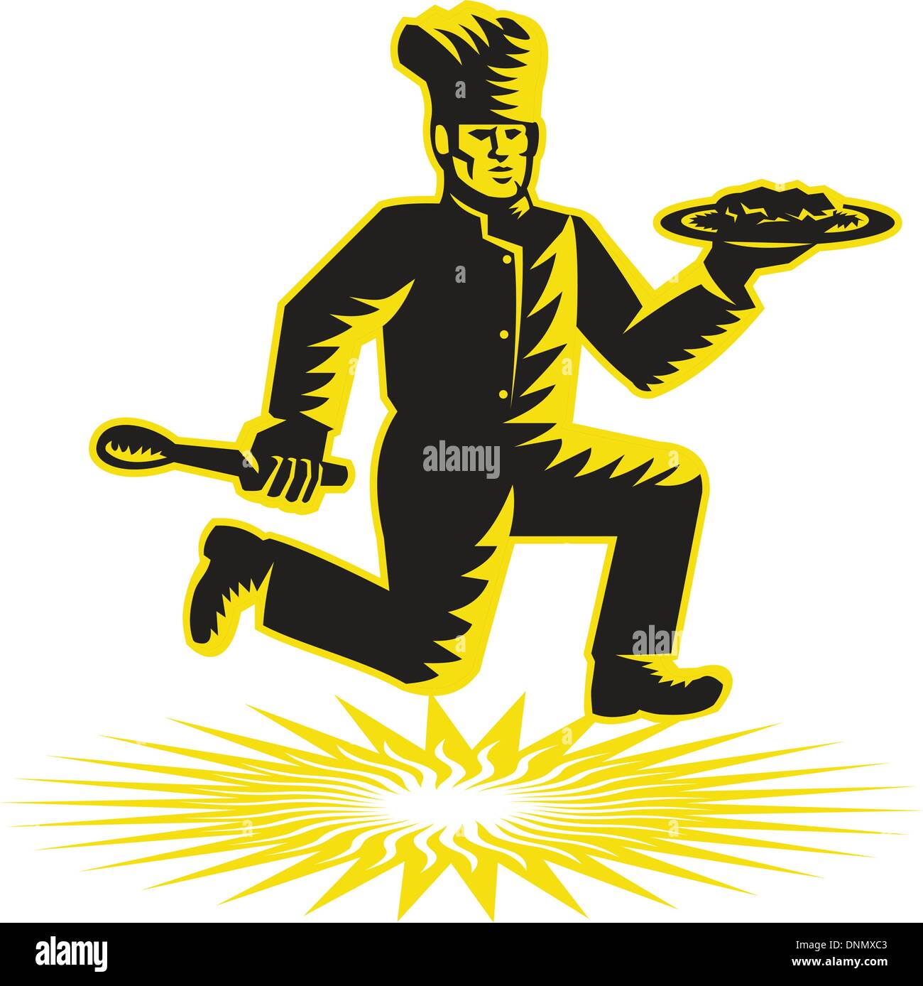 Woodcut food hi-res stock photography and images - Alamy