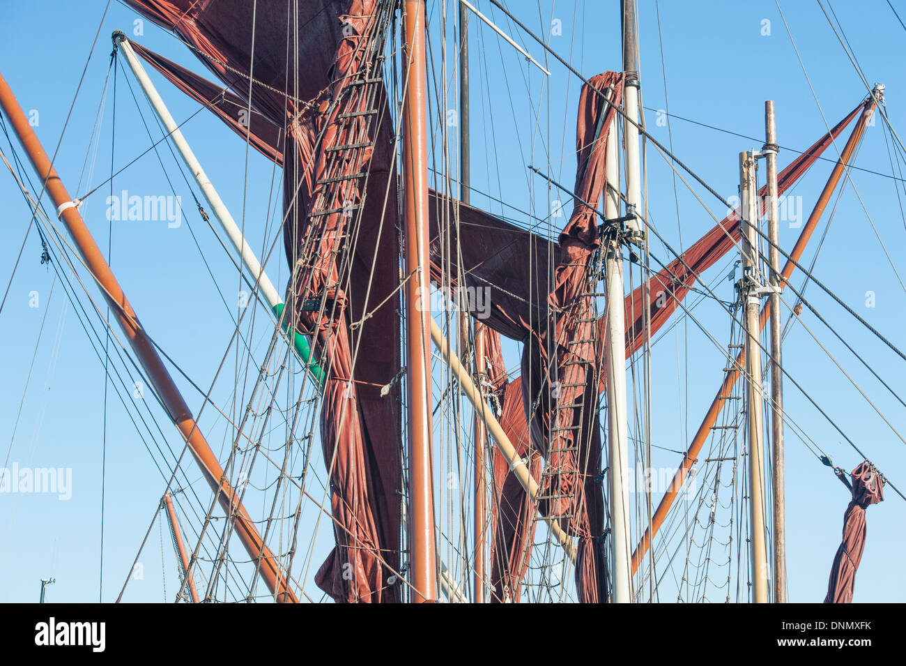Thames Barge Rigging Stock Photos & Thames Barge Rigging Stock Images ...