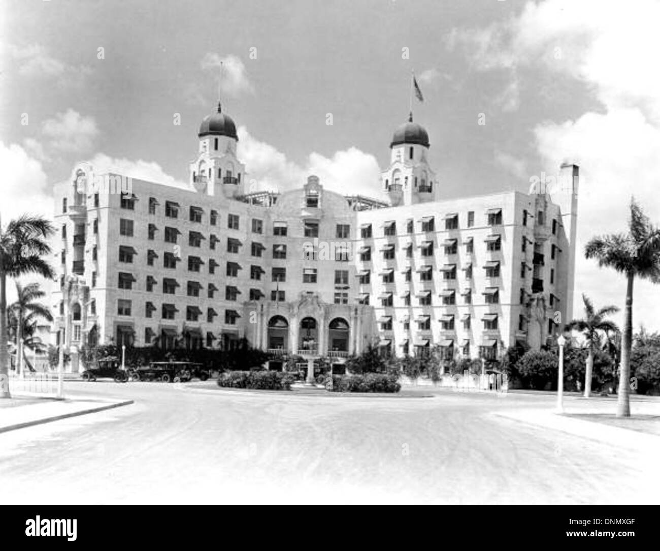 The Nautilus Hotel in Miami, Florida, from the 1920s, is shown in this ...