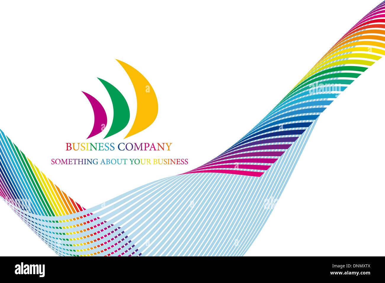 Abstract colourful business background for design use Stock Vector ...