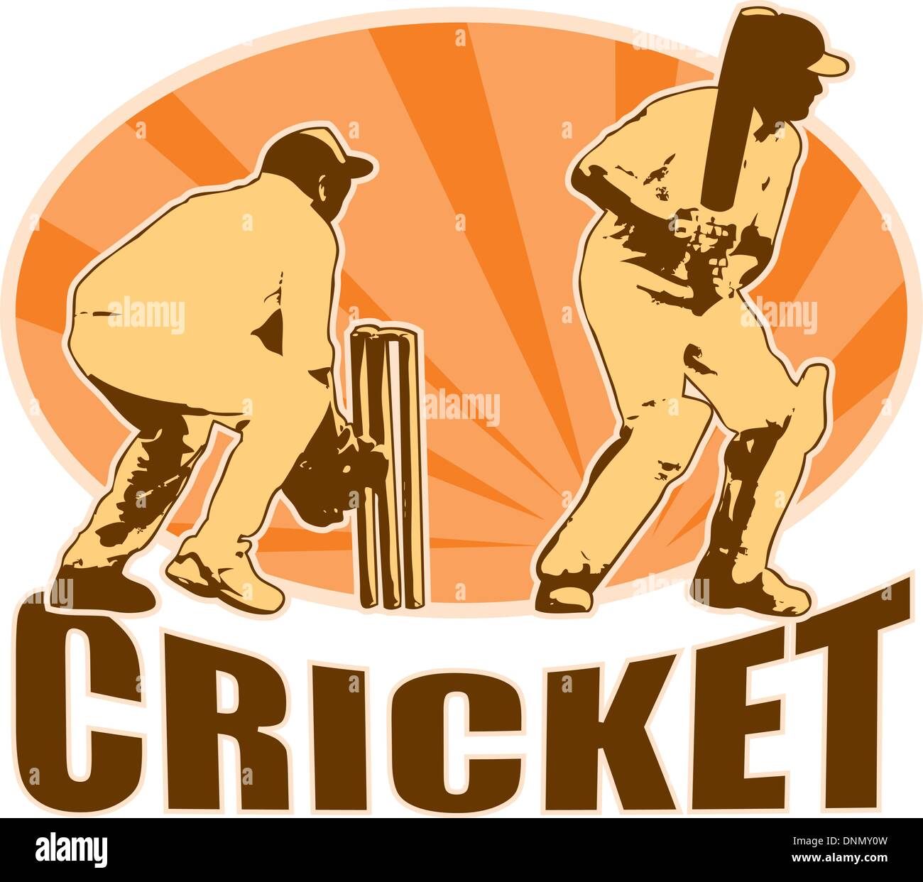 Wicket Stock Vector Images - Alamy