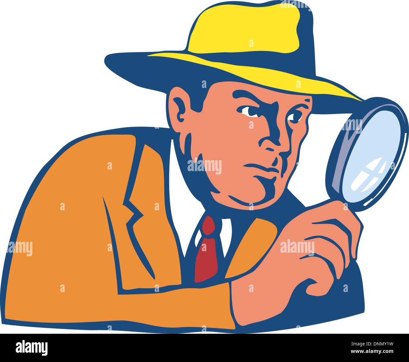 Detective Stock Vector Images - Alamy