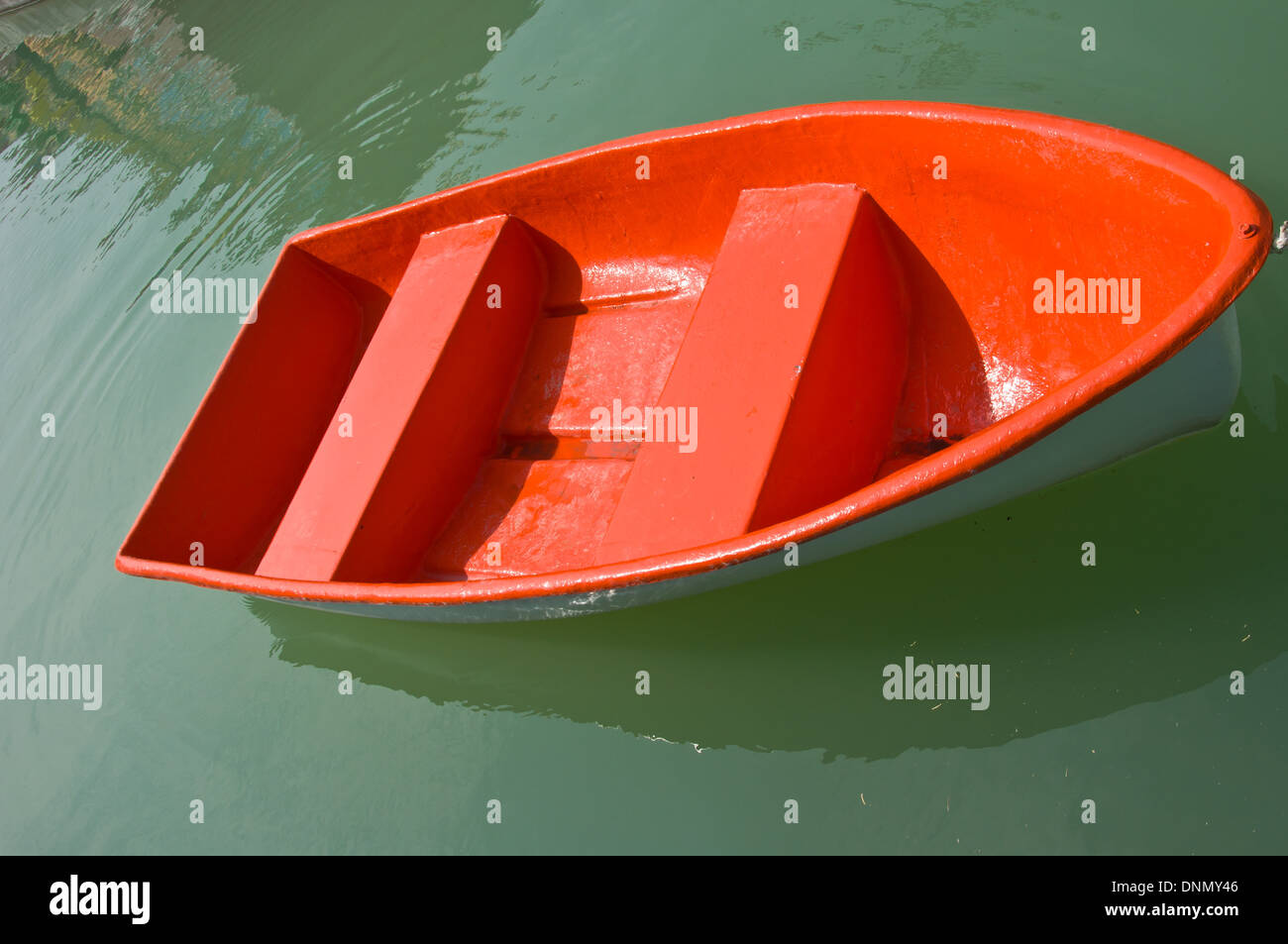 small boat in water for transportation Stock Photo - Alamy