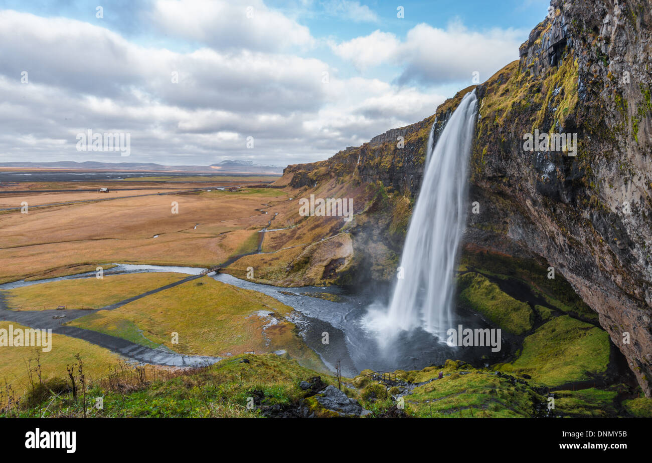Landscape epic waterfall hi-res stock photography and images - Alamy