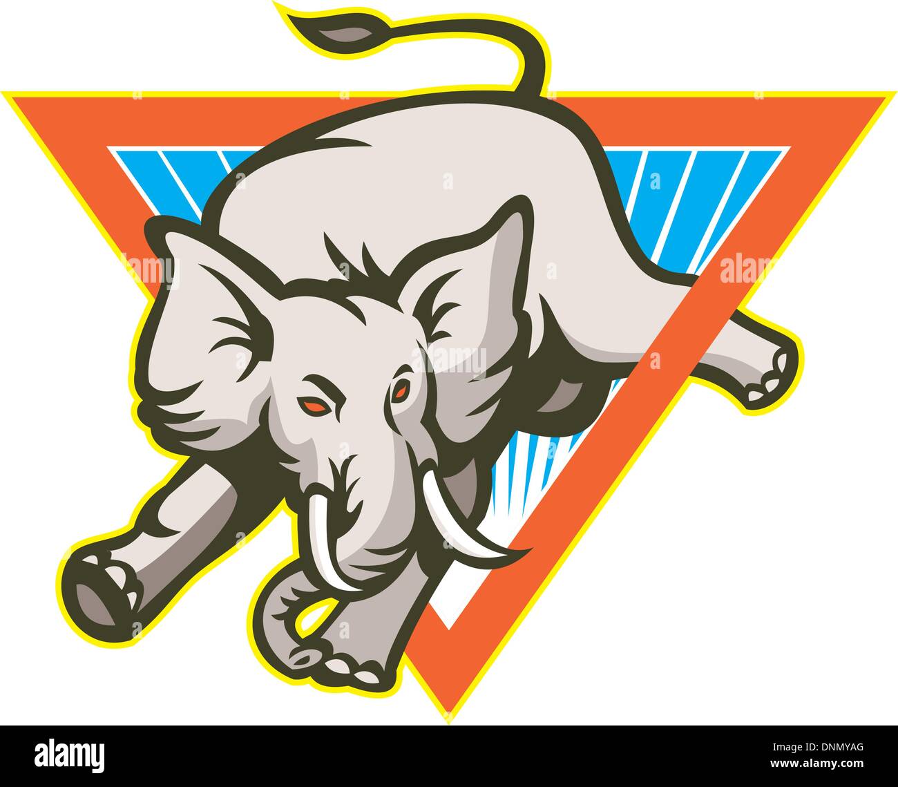 Inverted triangle Stock Vector Images - Alamy