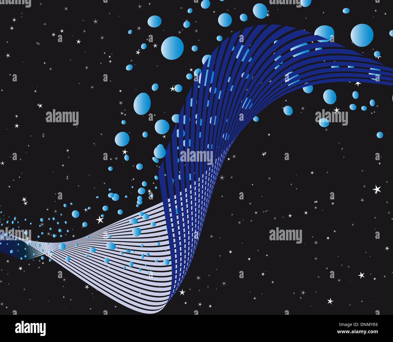 abstract space water background Stock Vector Image & Art - Alamy