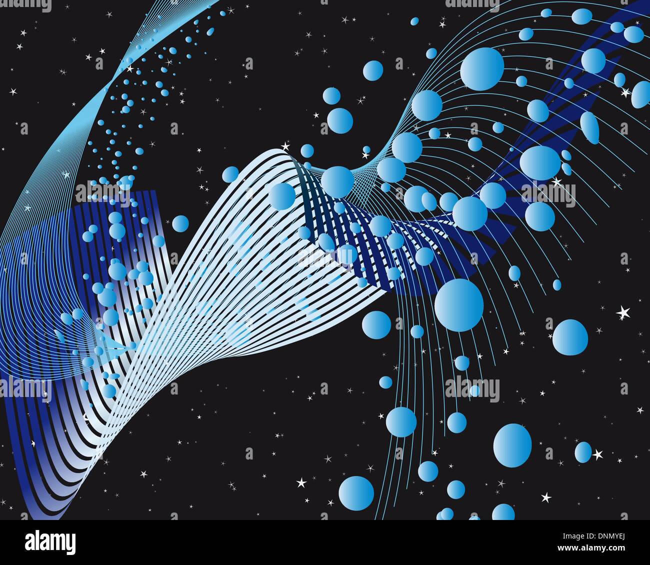 abstract space water background Stock Vector Image & Art - Alamy