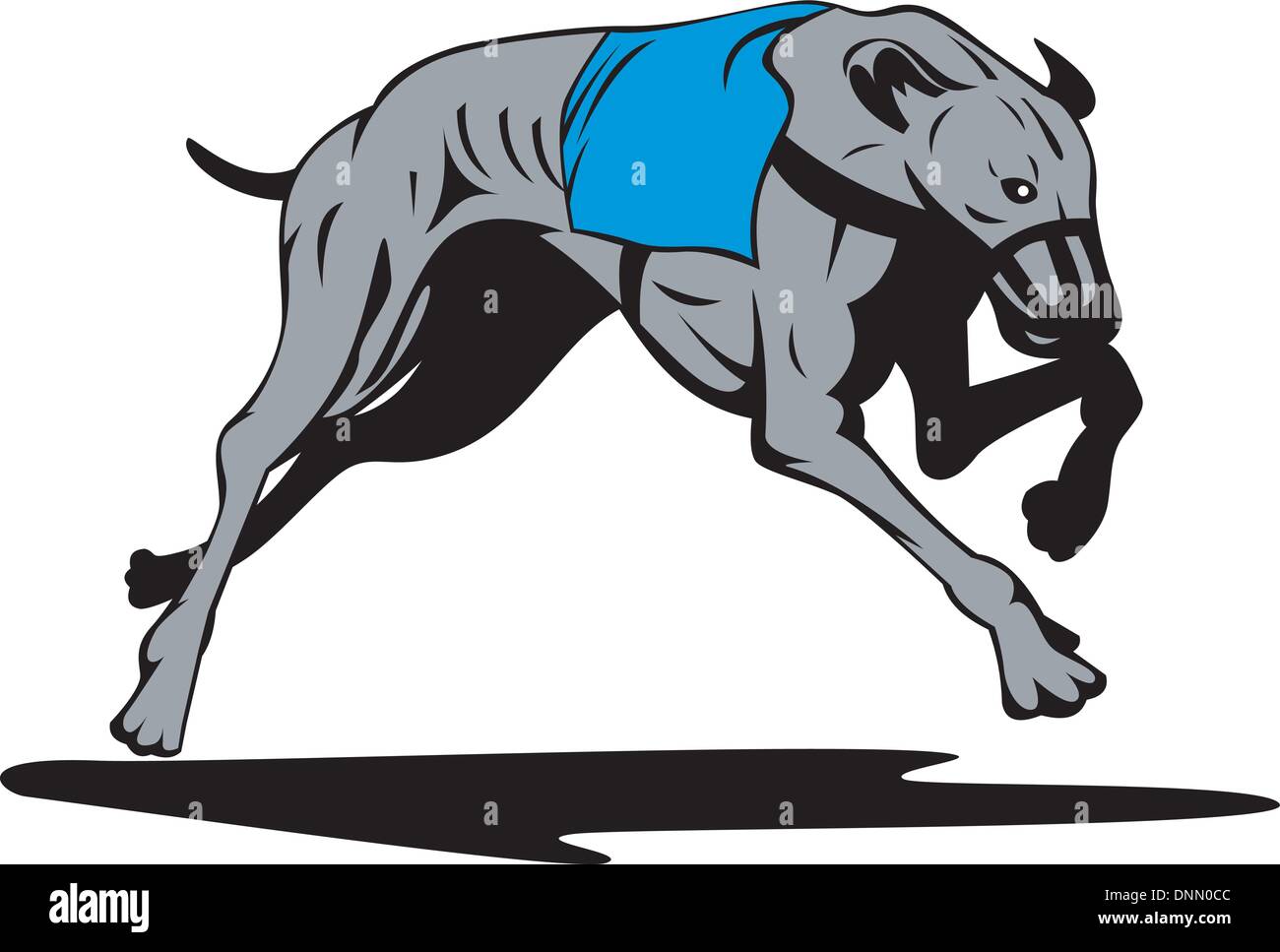 Greyhound vector vectors hi-res stock photography and images - Alamy