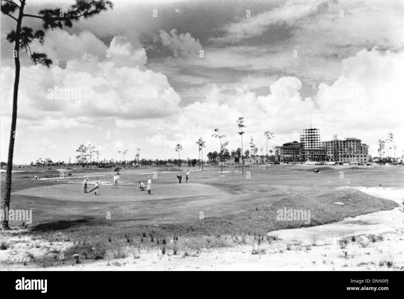 Golfers are shown at the Miami Biltmore Golf Club during the ...
