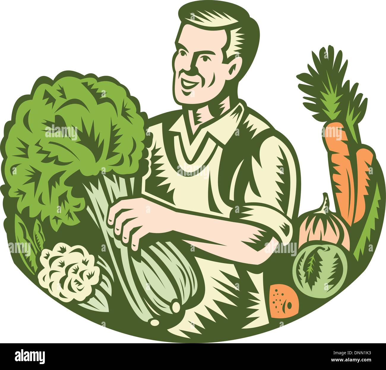 Farm Vegetables Clipart
