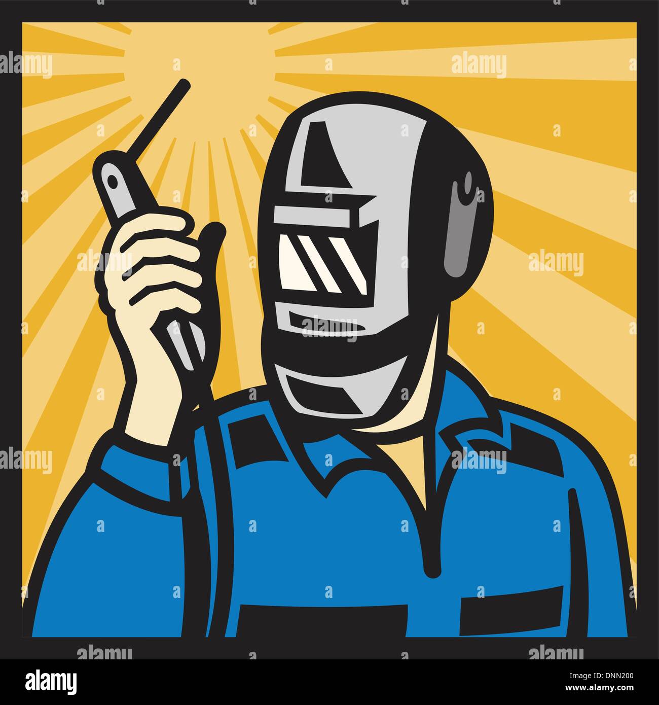 Facing square Stock Vector Images - Alamy