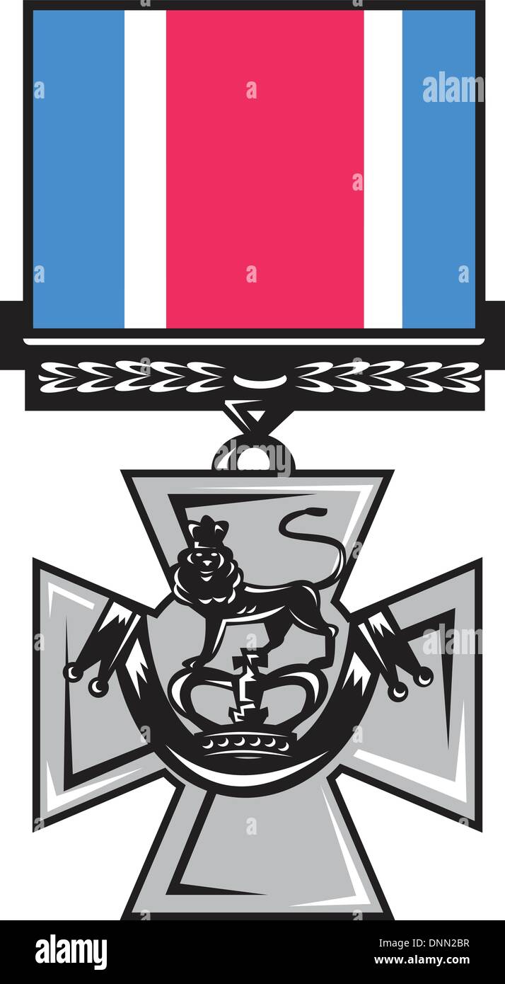 Victoria cross Stock Vector Images - Alamy