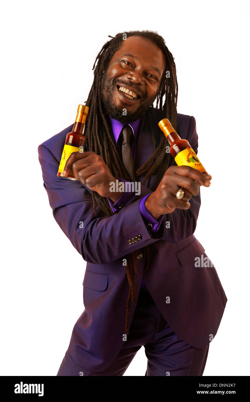 Reggae sauce Levi Roots Stock Photo - Alamy