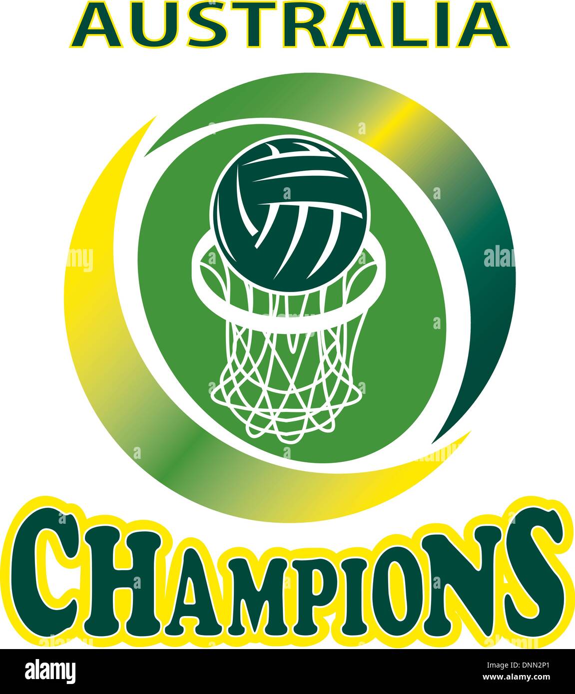 World netball Stock Vector Images - Alamy