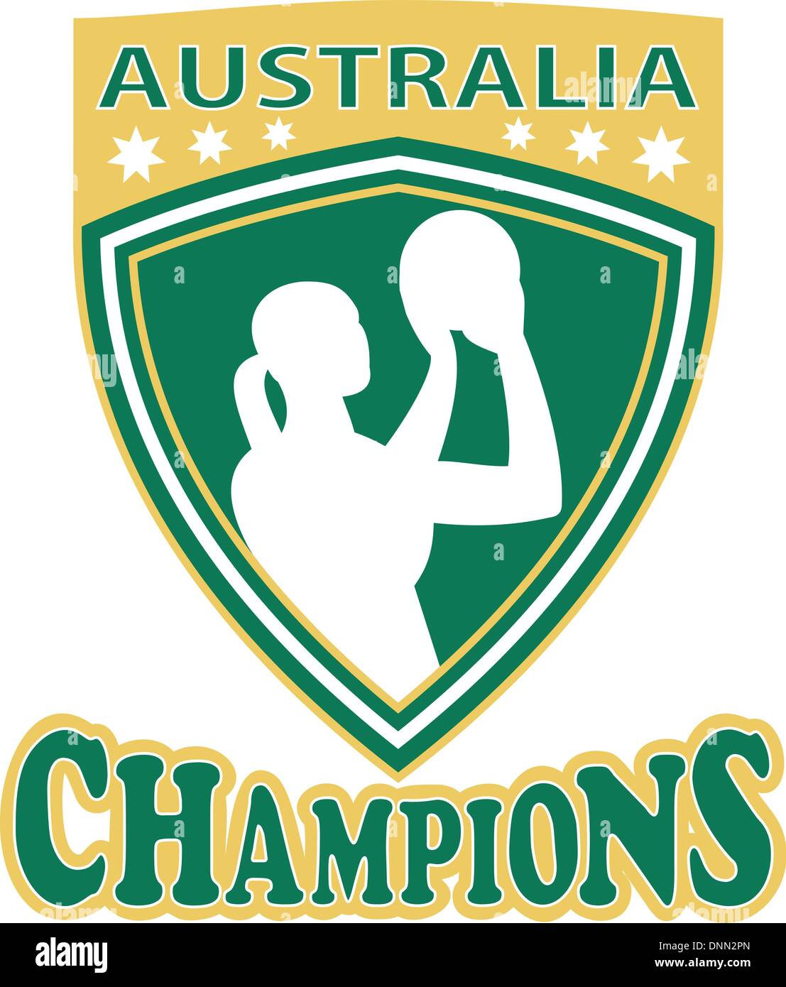 Australian netball Stock Vector Images - Alamy