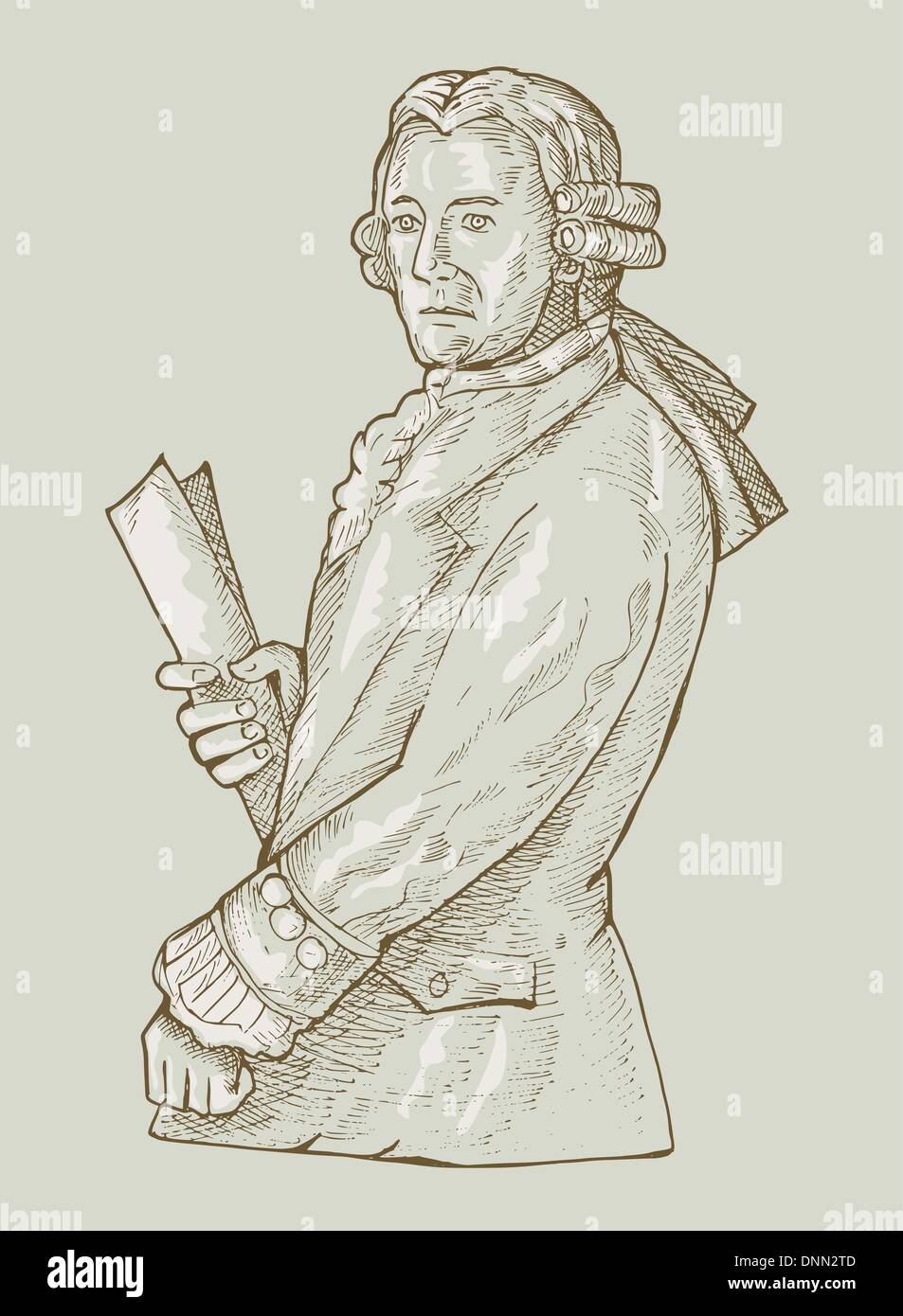 17th century drawing Stock Vector Images - Alamy