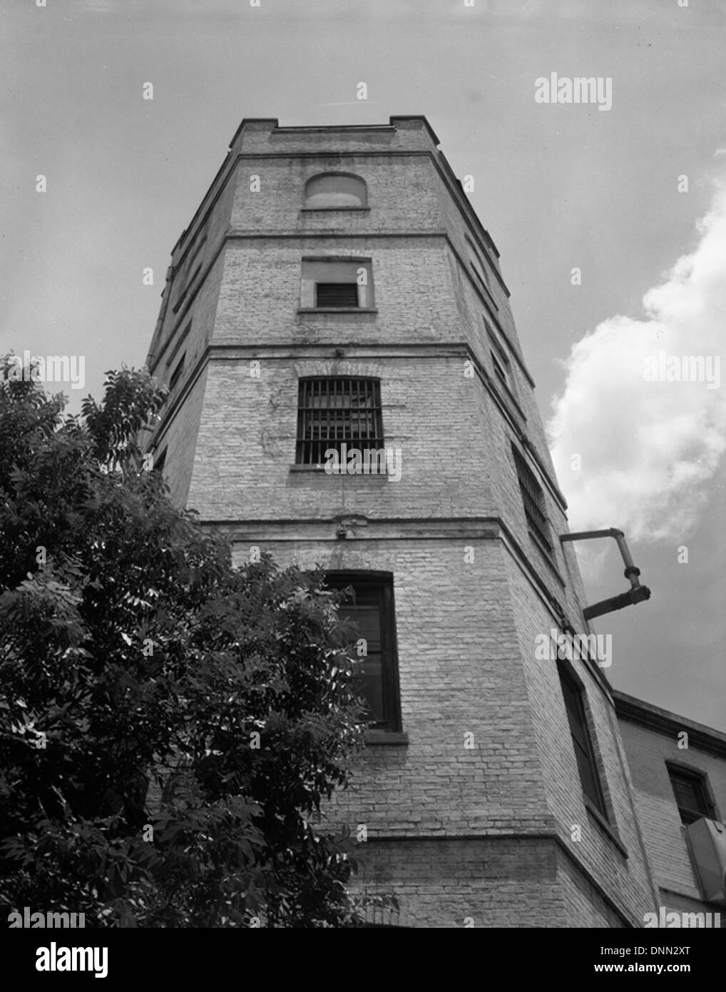 The old shot tower at the Florida State Hospital in Chattahoochee ...