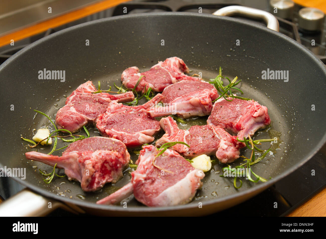 Lamm racks hi-res stock photography and images - Alamy