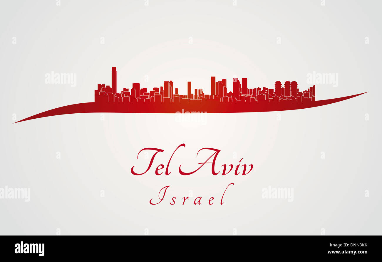 Tel aviv skyline gray hi-res stock photography and images - Alamy
