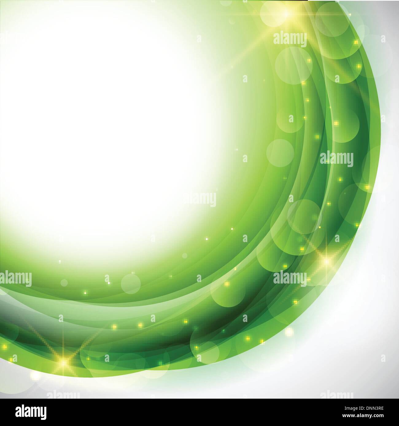 Abstract circular design using shades of green Stock Vector Image & Art ...