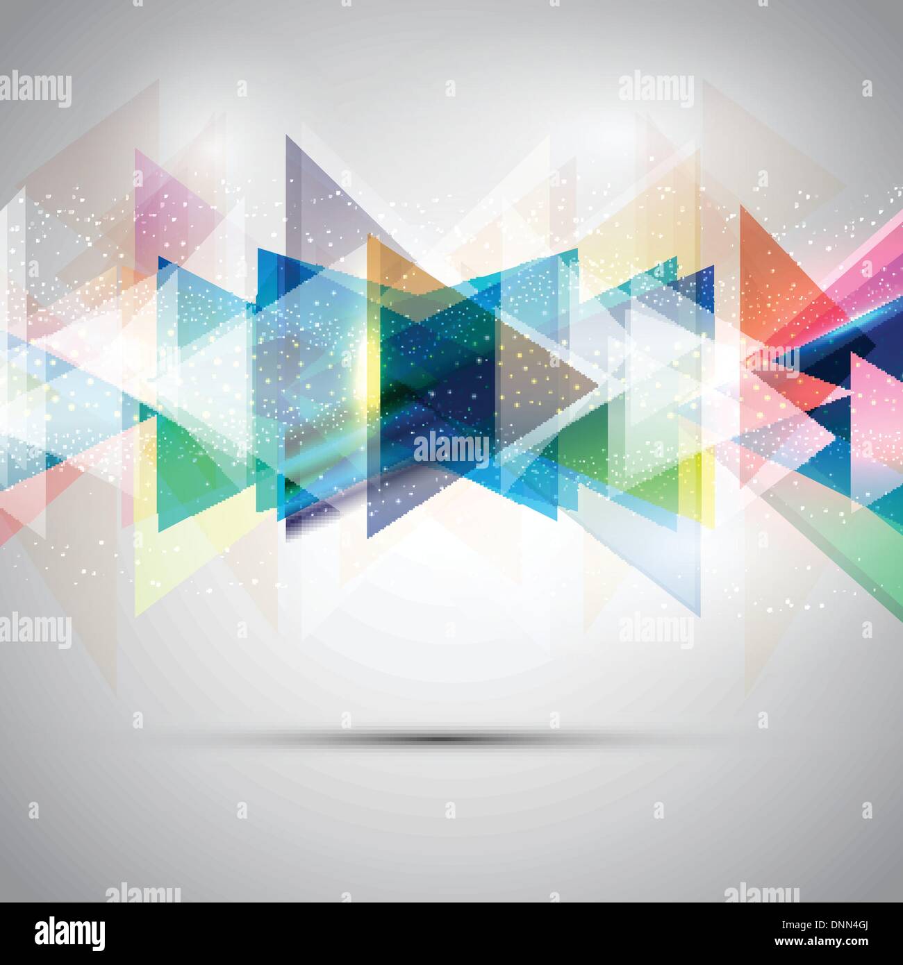 Abstract background with a decorative triangular design Stock Vector ...