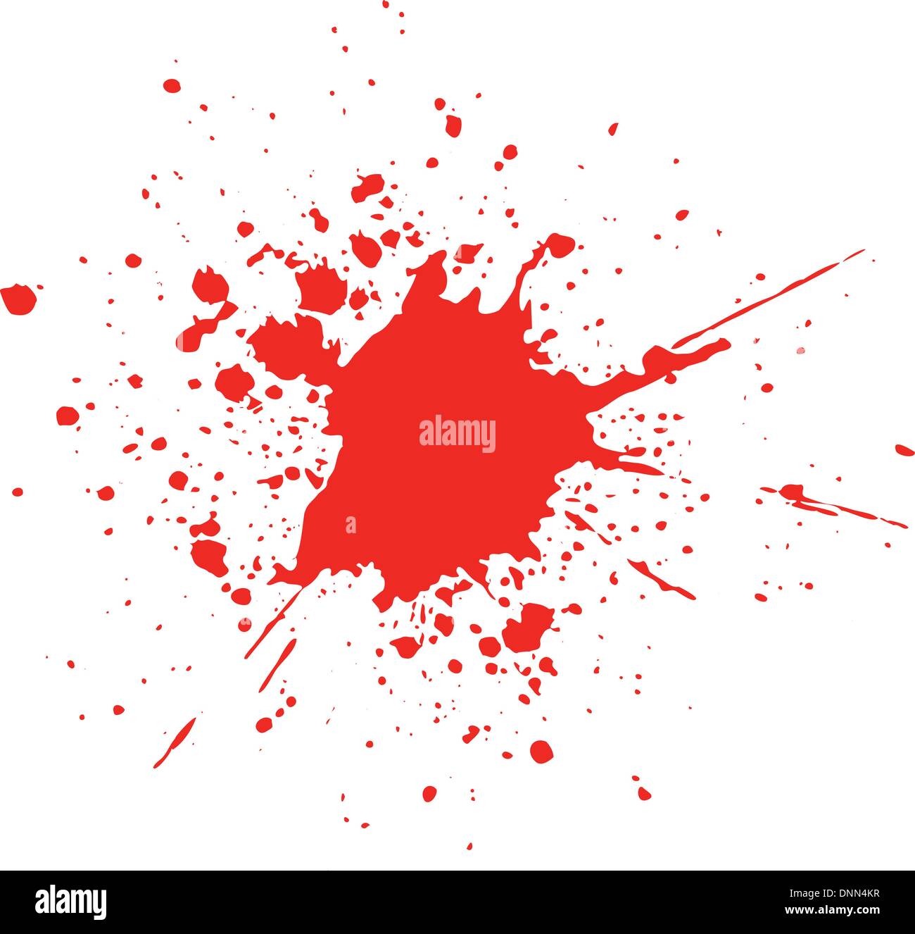 Blood splat on white Stock Vector Image & Art - Alamy