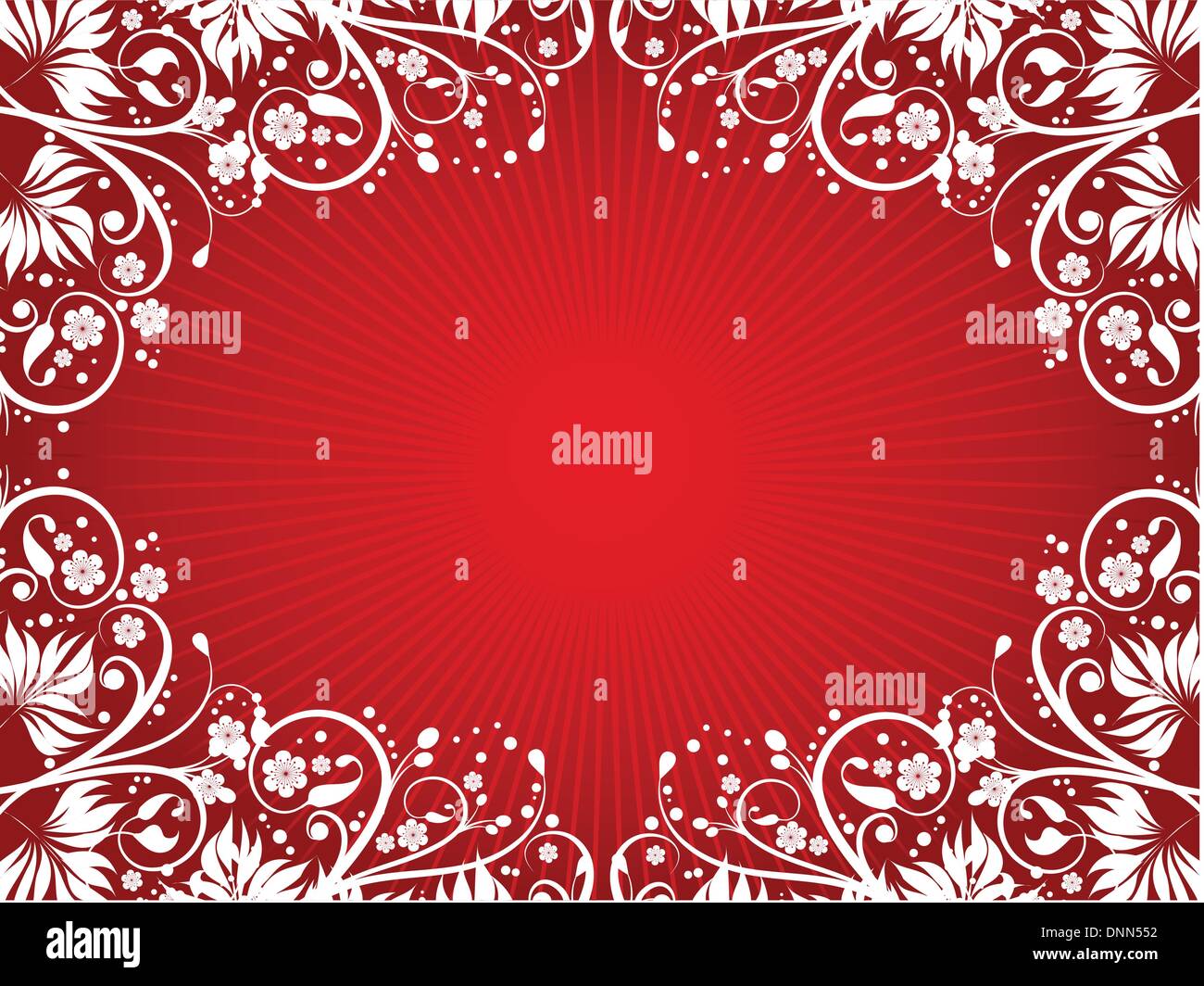 Decorative floral border Stock Vector Image & Art - Alamy