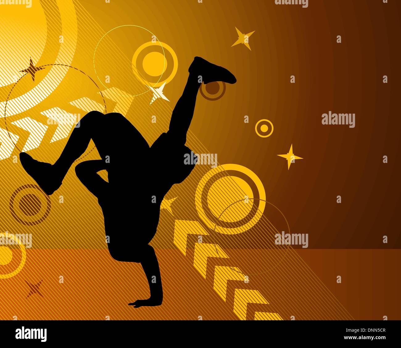 Dancer theme. Vector illustration for design use Stock Vector Image ...