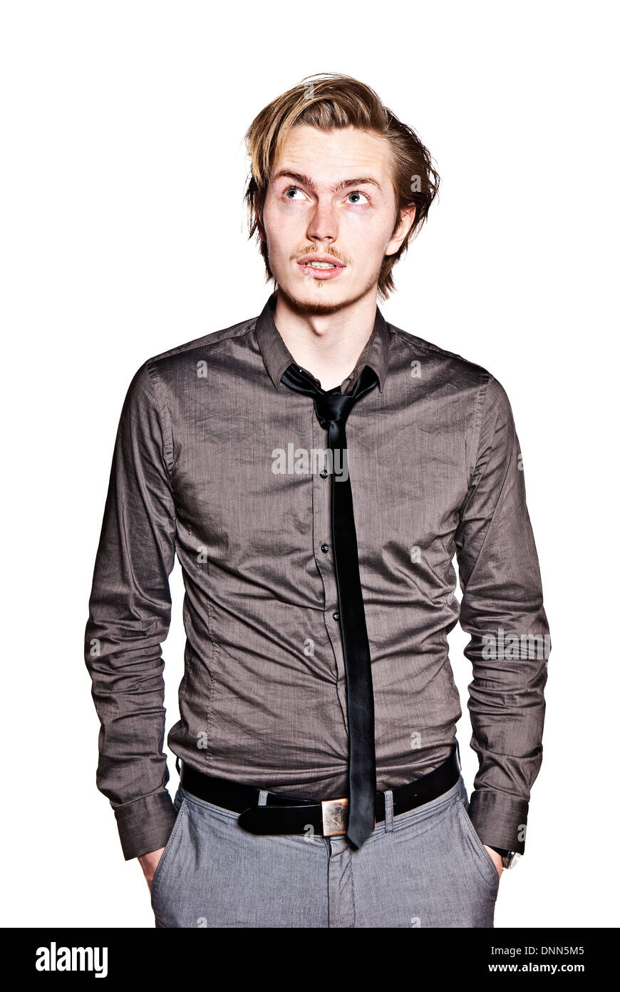 Skinny face hi-res stock photography and images - Alamy