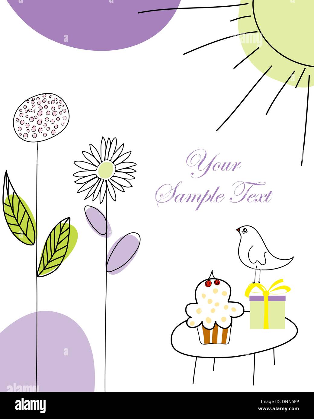 Abstract vector greetings card for design use Stock Vector Image & Art ...