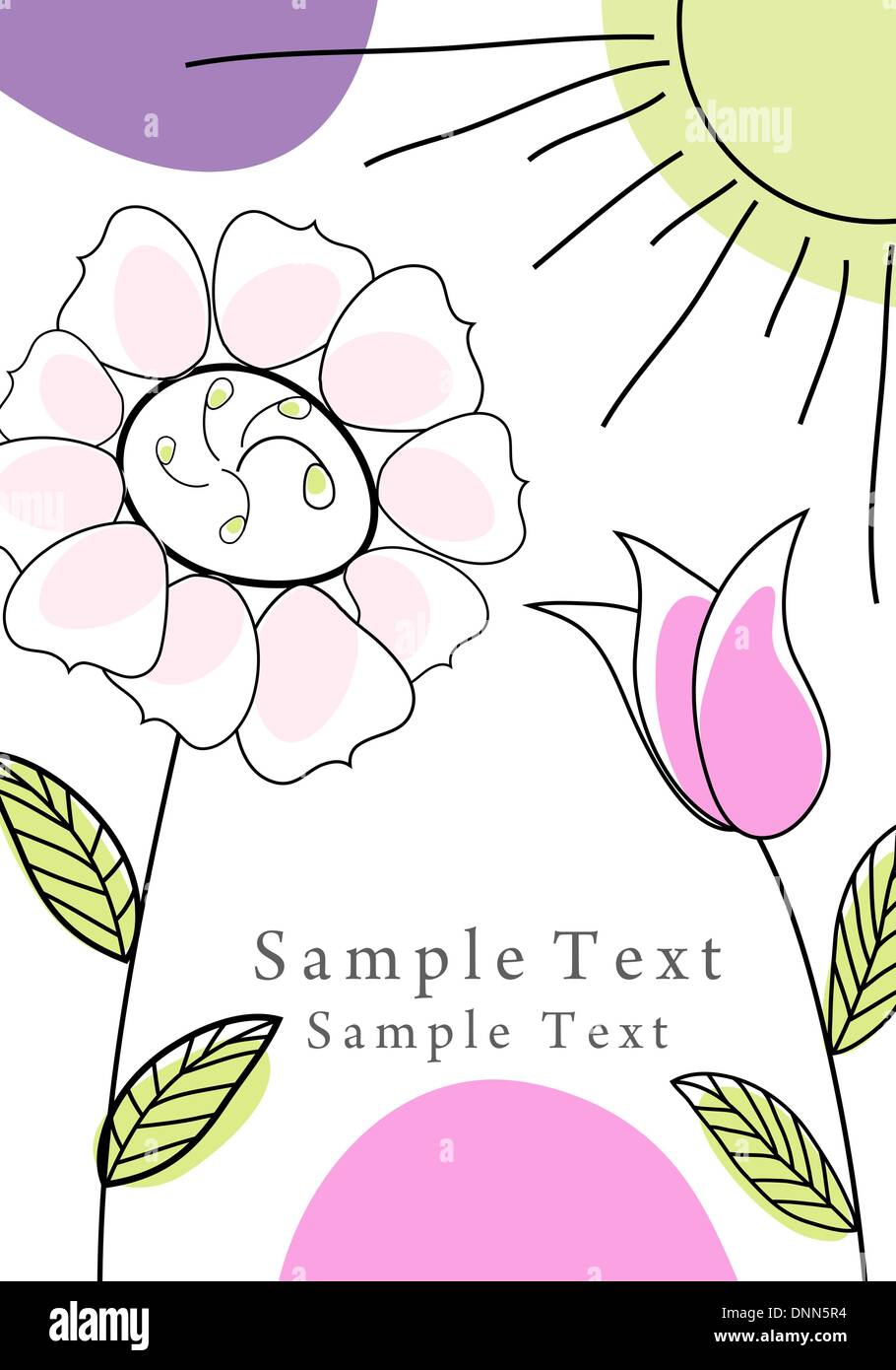 Abstract vector greetings card for design use Stock Vector Image & Art ...