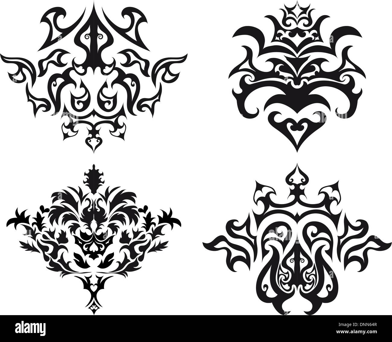 Gothic artworks Stock Vector Images - Alamy