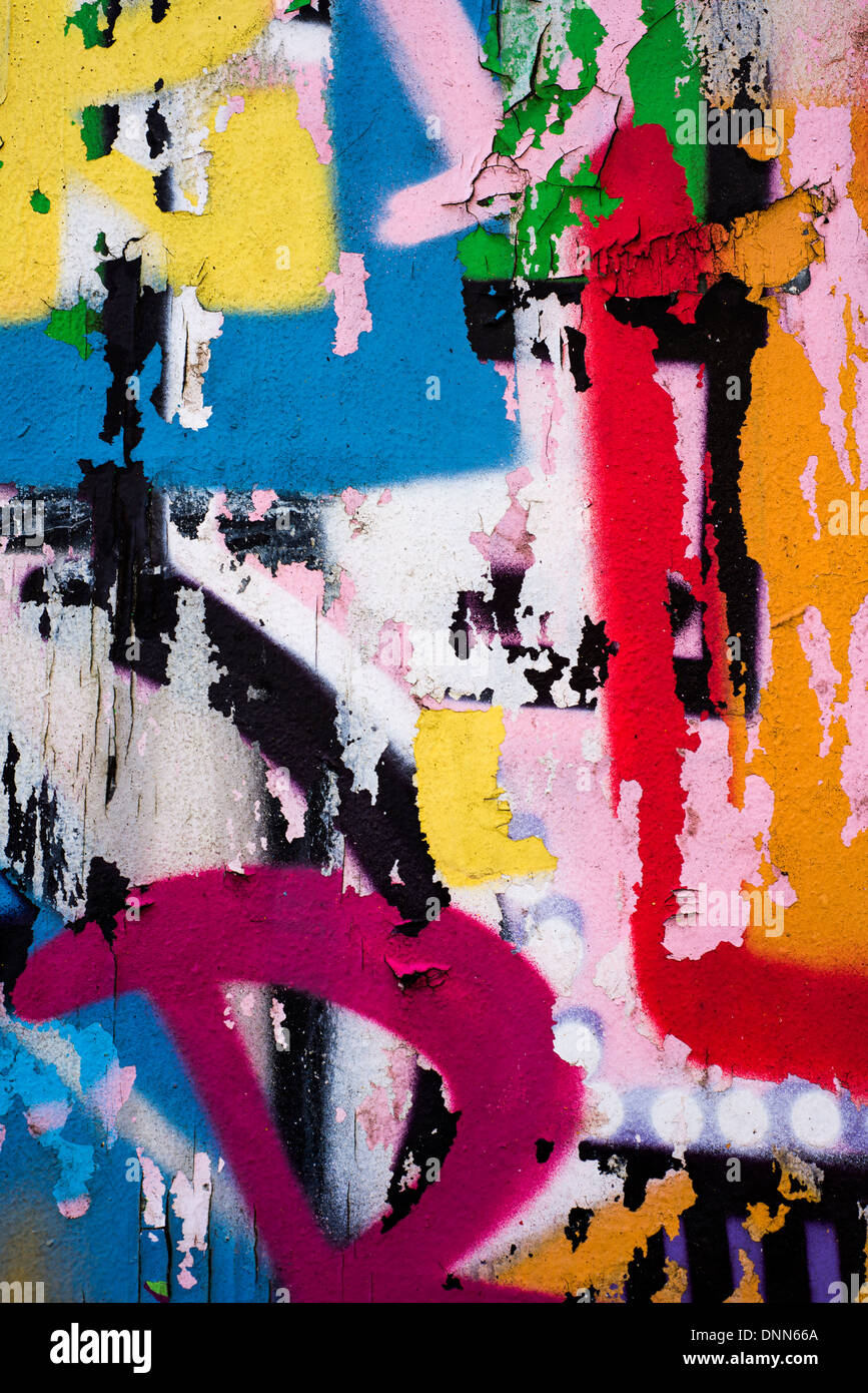 Detail of graffiti on a wall Stock Photo - Alamy