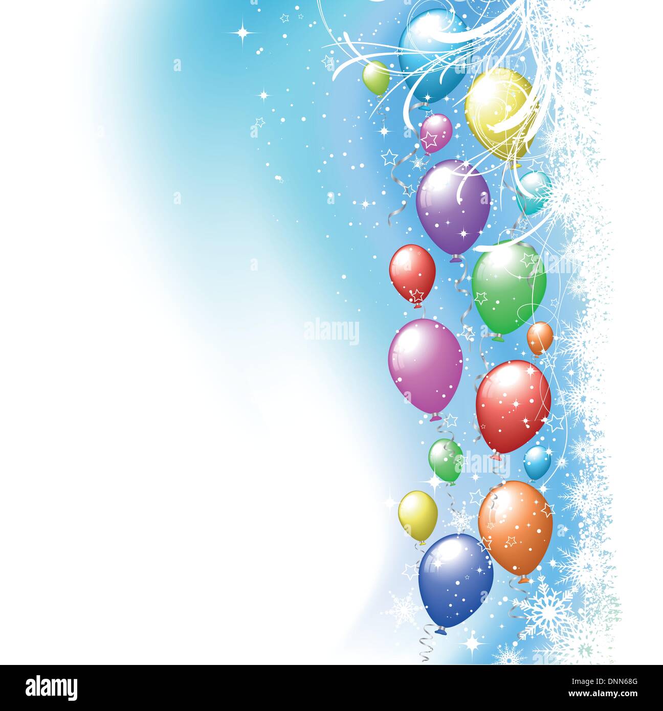 Party balloons Stock Vector Images - Alamy