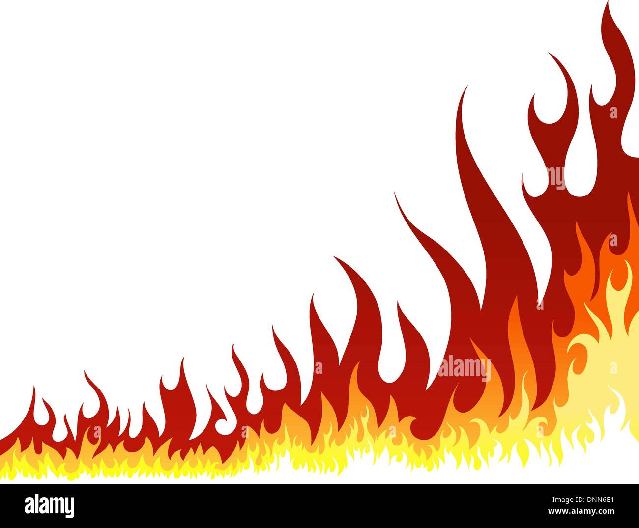 Inferno fire vector background for design use Stock Vector Image & Art ...