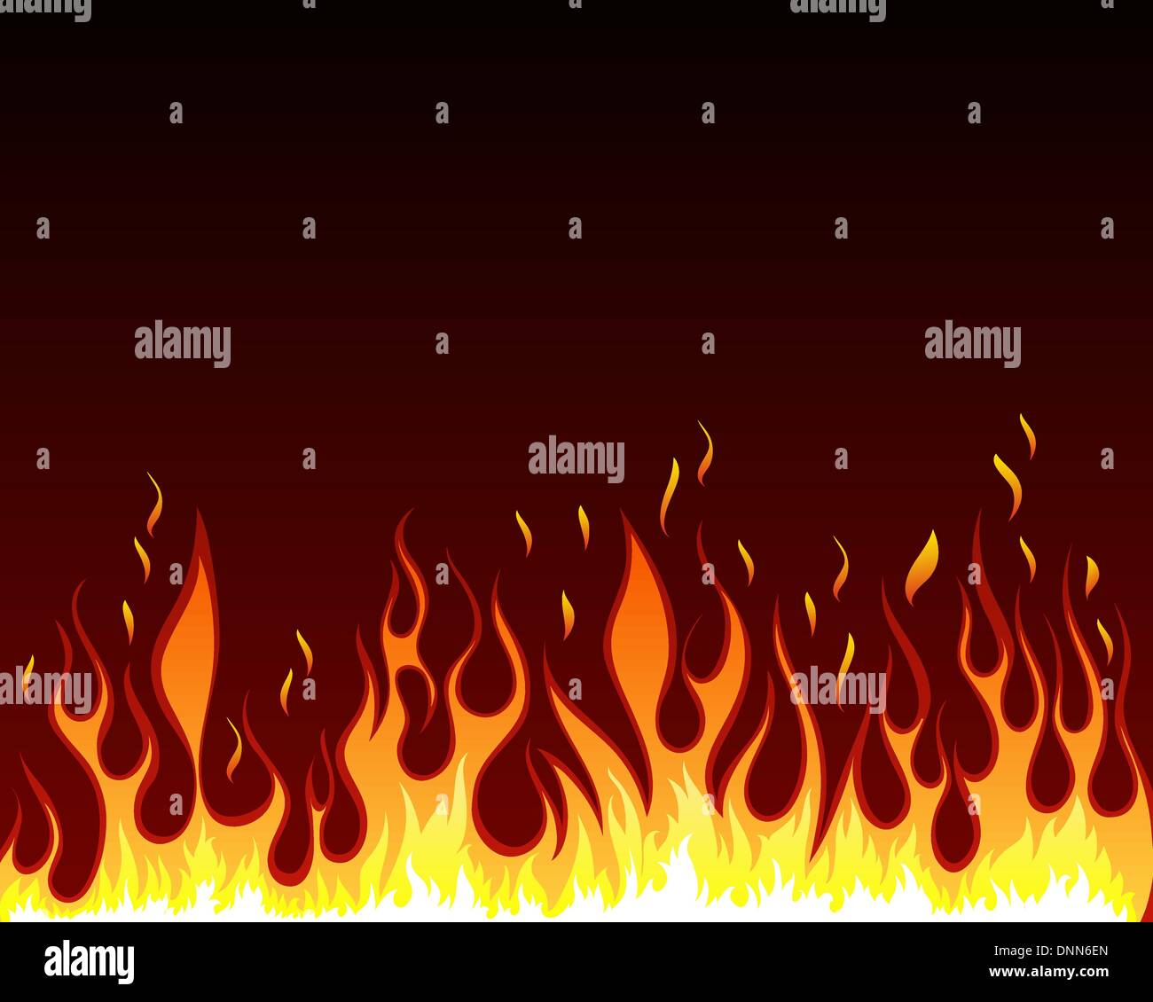 Inferno fire vector background for design use Stock Vector Image & Art ...